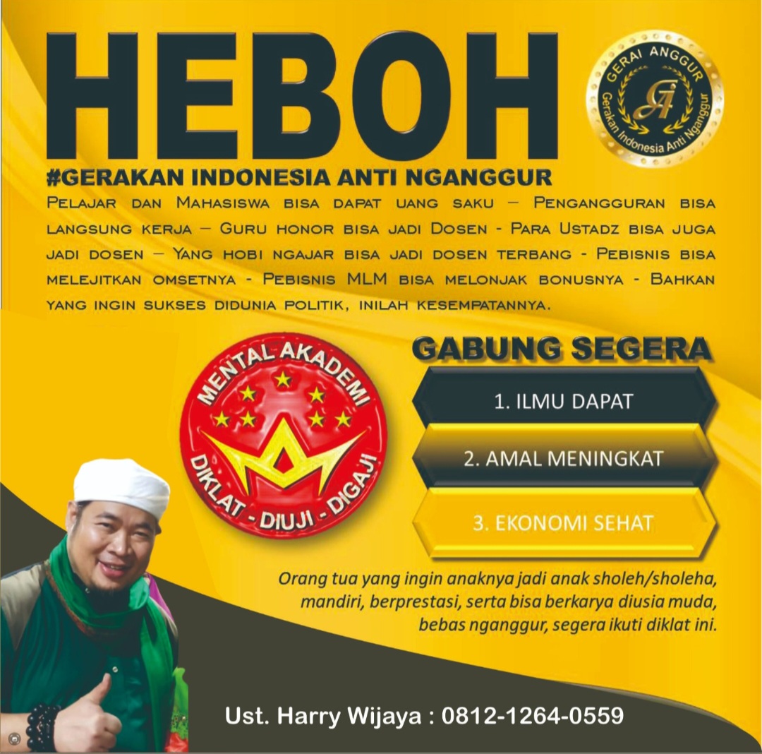 Ustad Harry Wijaya: Bangun Komunitas Bantu Umat Untuk Atasi ...